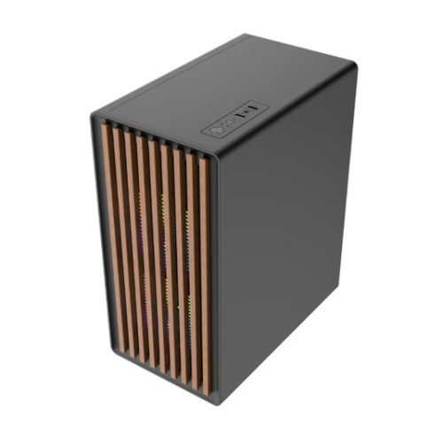 Buy Revenger WOODPECKER ARGB Mesh Mid Tower Black M-ATX Gaming Desktop ...