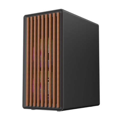 Buy Revenger WOODPECKER ARGB Mesh Mid Tower Black M-ATX Gaming Desktop ...